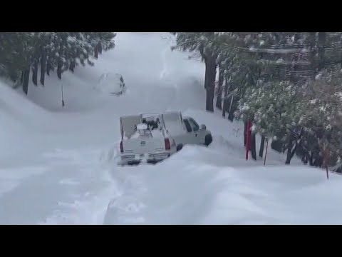 San Bernardino County under state of emergency as people remain trapped in snow