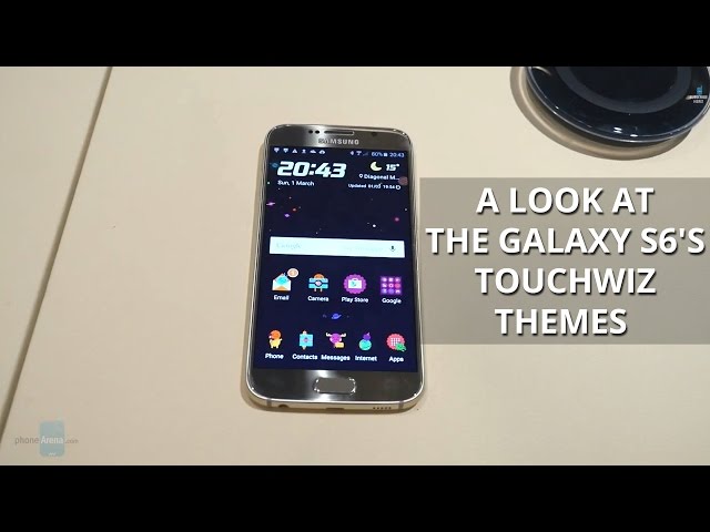 A look at the Galaxy S6's powerful TouchWiz Themes - PhoneArena