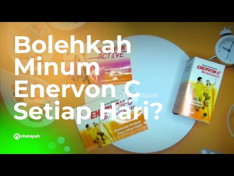 Enervon C Obat Apa, Harga dan Diminum Kapan?