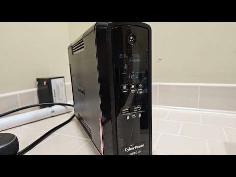 Replace CyberPower 1500PFCLCD UPS Batteries