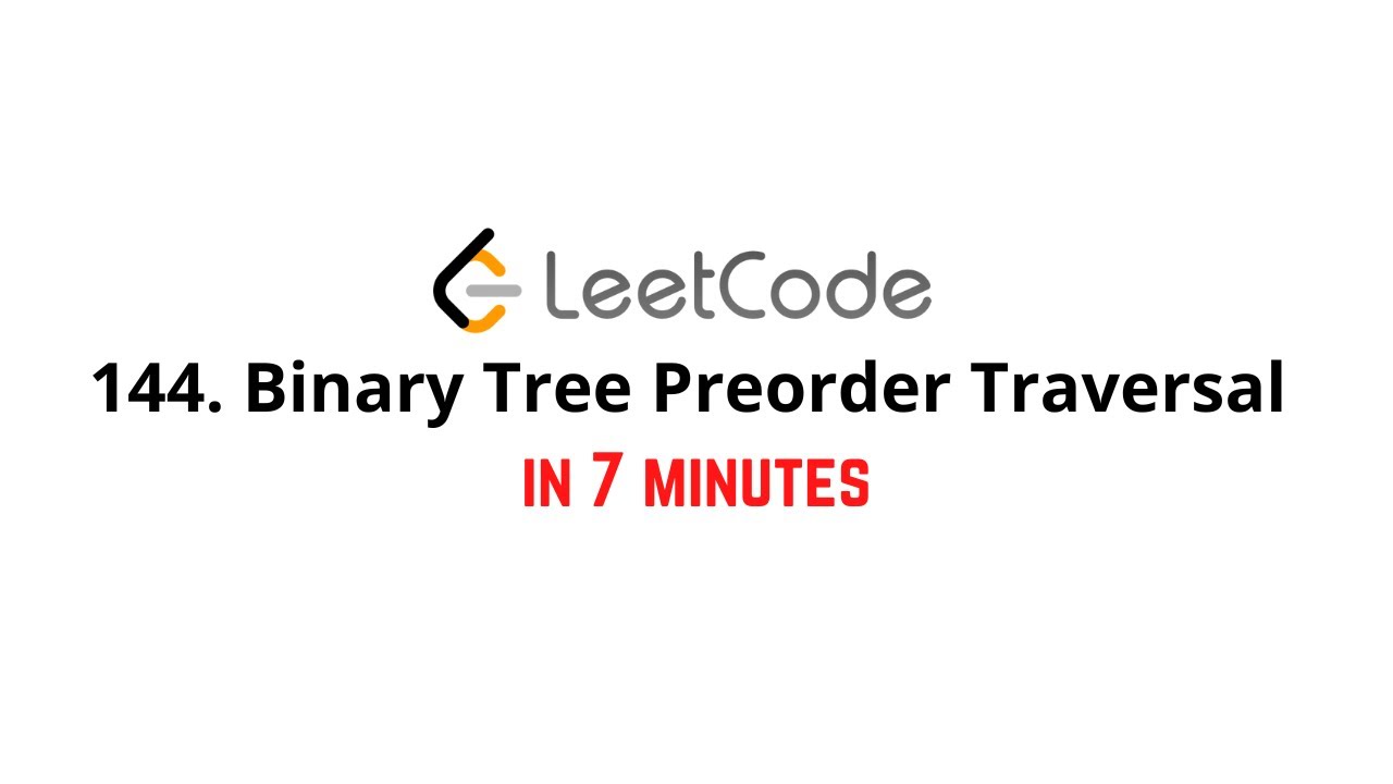 144. Binary Tree Preorder Traversal Java Solution