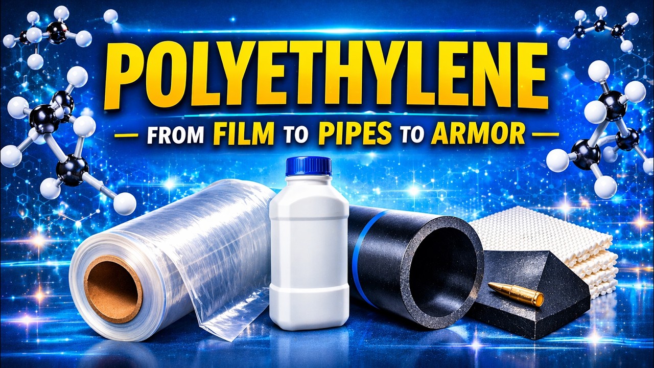 Polyethylene (PE): How One Plastic Becomes Film, Bottles, Pipes, and Armor
