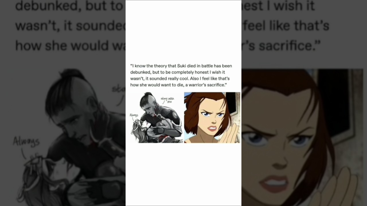 This Suki Theory is Heartbreaking... 🥀❤️ #AvatarVerse #AvatarVault
