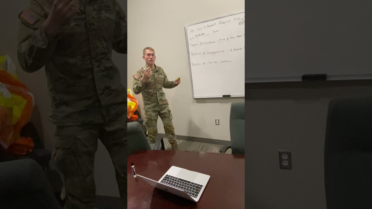 Basic Call For Fire Training