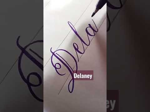 requested name delaney📝#short #subscribetomychannel