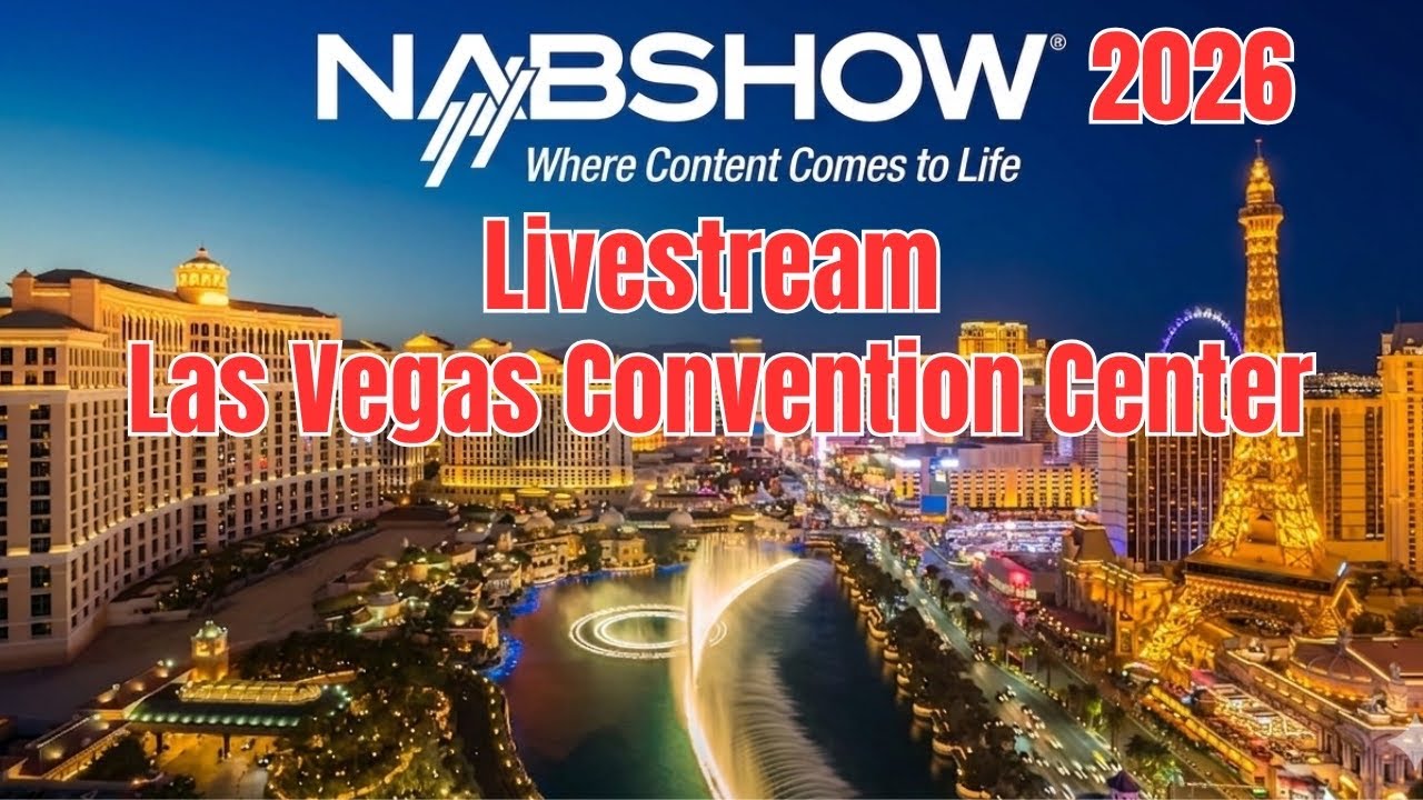 NAB Show Las Vegas convention Livestream IRL, NAB 2026
