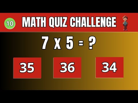 Test Your Knowledge: Math Quiz for Grade 3 Students