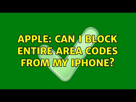 Apple: Can I block entire area codes from my iPhone? (4 Solutions!!)