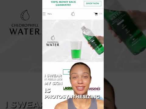 Benefits of Chlorophyll for Glowing Skin | Detox, Hydrate & Glow Naturally #chlorophyll #wellness