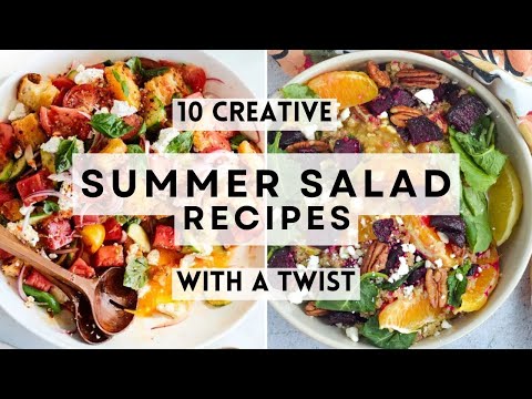 10 Creative Summer Salad Recipes with a Twist #sharpaspirant #salads
