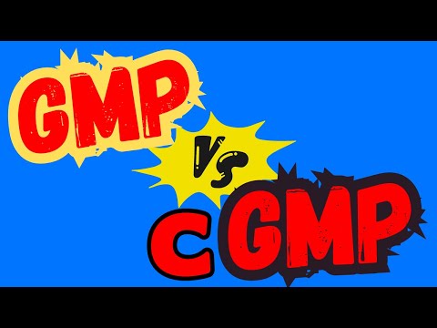 GMP (GOOD MANUFACTURING PRACTICES) Vs cGMP (2023)  | PharmaceuticalConcept | PC [2025]