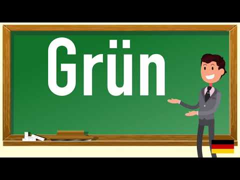 How to pronounce Grün in German