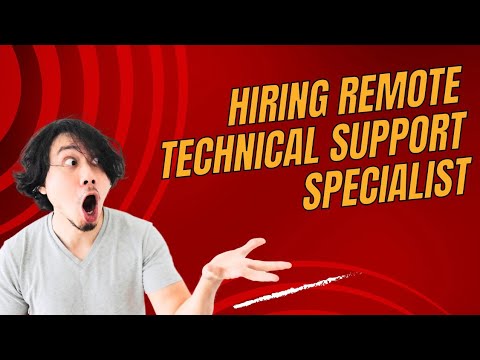 Remote Technical Support Specialist job at NoGigiddy | Open to people anywhere in the world