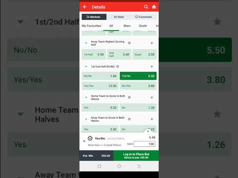 1st/2nd HALF GG/NG IN SPORTS BETTING EXPLAINED 🔥🔥⚽⚽💯 FOOTBALL BETTING TIPS AND STRATEGIES