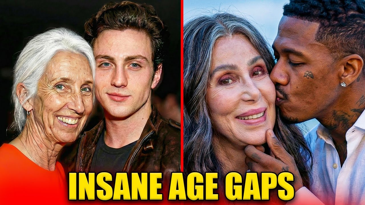 15 Famous Men Who Married MUCH Older Women (Insane Age Gaps)