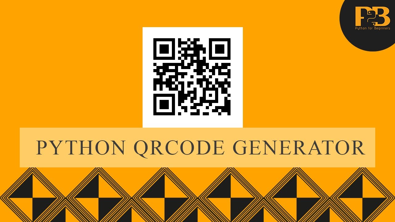 Generate QR code with 4  Line Python Code