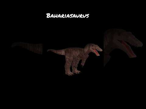Bahariasaurus - Model Showcase [Minecraft Be] #blockbench #minecraftmods #dinosauraddon #addon #mcpe