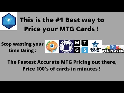 The #1 Best MTG Card Pricing App/Website! Stop wasting your time use this app instead!