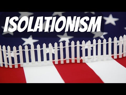 Isolationism: A Political Doctrine of Self-Reliance