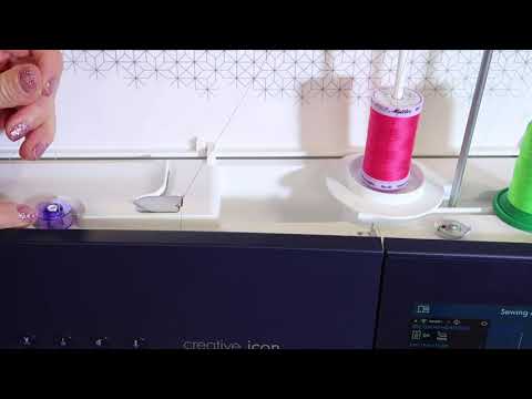 PFAFF creative icon 27 Trick the Bobbin Thread Sensor