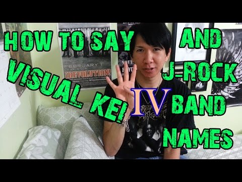 How to Pronounce Visual Kei/J-ROCK Band Names #4