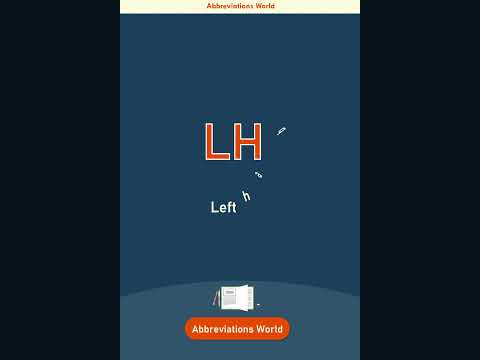 LH Abbreviation stands for, LH Abbreviation Full Form, What does LH mean #abbreviations #shorts