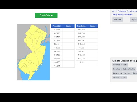 Every New Jersey County (JetPunk)