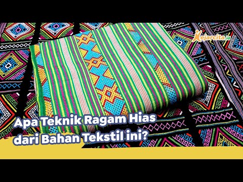 Apa Teknik Ragam Hias dari Bahan Tekstil ini? | Seni Budaya SMP