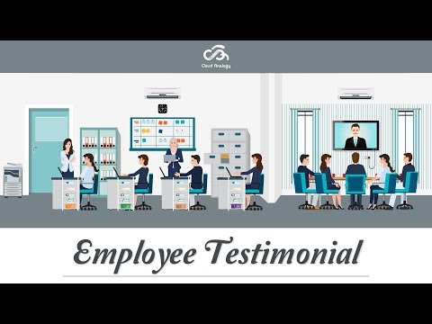 Employee Testimonial Video - Cloud Analogy