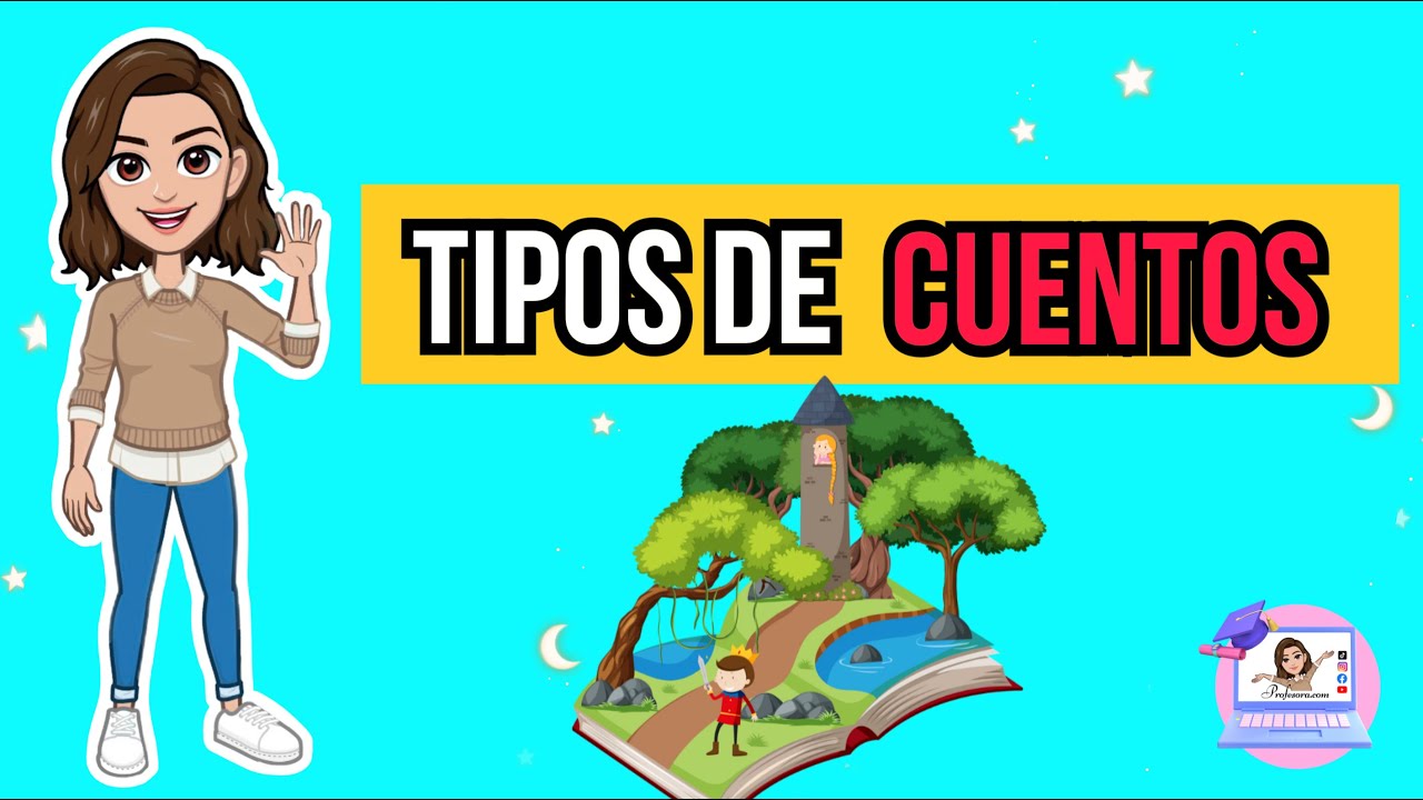 ✅​ TIPOS DE CUENTOS  | CUENTO SOCIAL, POLICIAL, MICRORELATO, FABULA, TERRRO, CIENCIA FICCION...