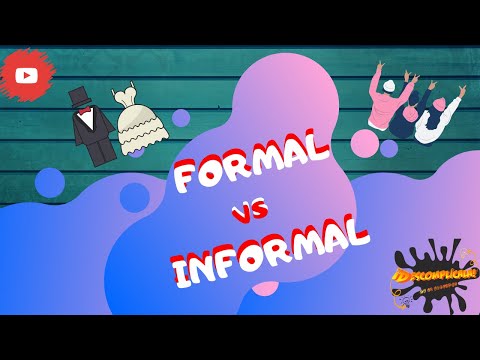 FORMAL e INFORMAL em ESPANHOL - ¿TÚ O USTED? - DESCOMPLÍCALA TE LO EXPLICA