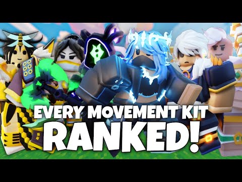 Using & Ranking Every Movement Kit in Roblox Bedwars!