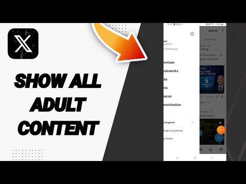 How To Show All Adult Content On X Twitter App