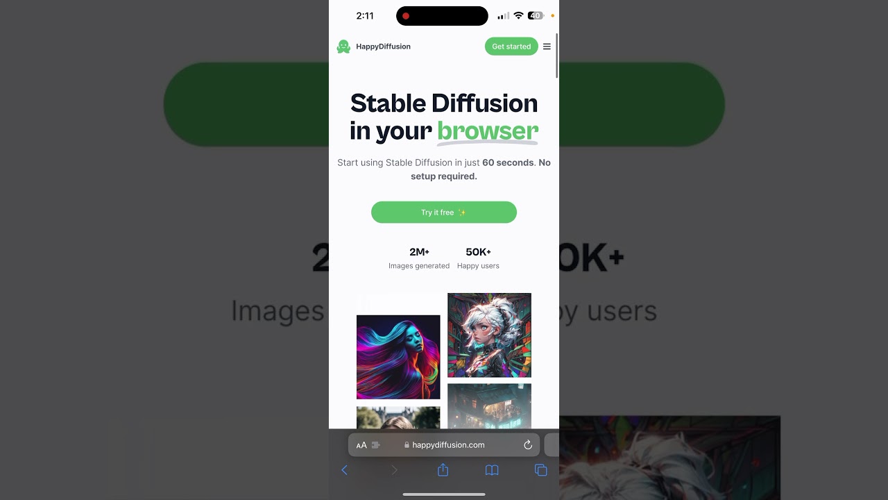 Stable Diffusion In The Cloud #stablediffusion #ai