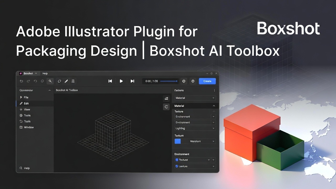 Best Adobe Illustrator Plugin for Packaging Design | Boxshot AI Toolbox Review