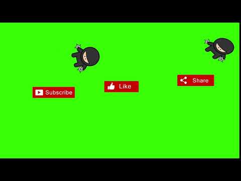 Green Screen Subscribe Video (4k) Free Download