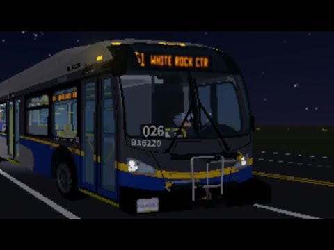 SCBCTA Translink ROBLOX 2016 New Flyer XDE60 #B16220 w/ @rosabearr