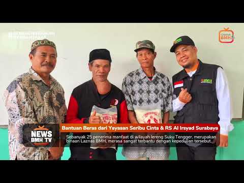 Senyum Bahagia Warga Suku Tengger Terima Beras dari Yayasan Seribu Cinta & RS Al Irsyad Surabaya
