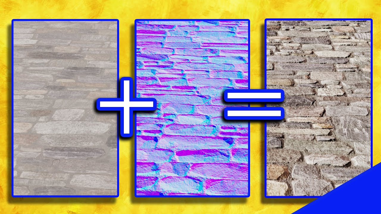 Normal Maps in BLENDER - Instant Realism to Materials
