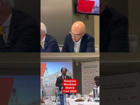 Desayuno Movilidad Madrid 2024