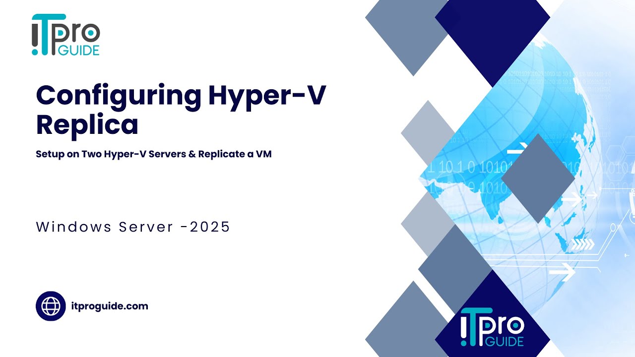 41 Configure Hyper-V Replica in Windows Server 2025 | Step-by-Step Guide