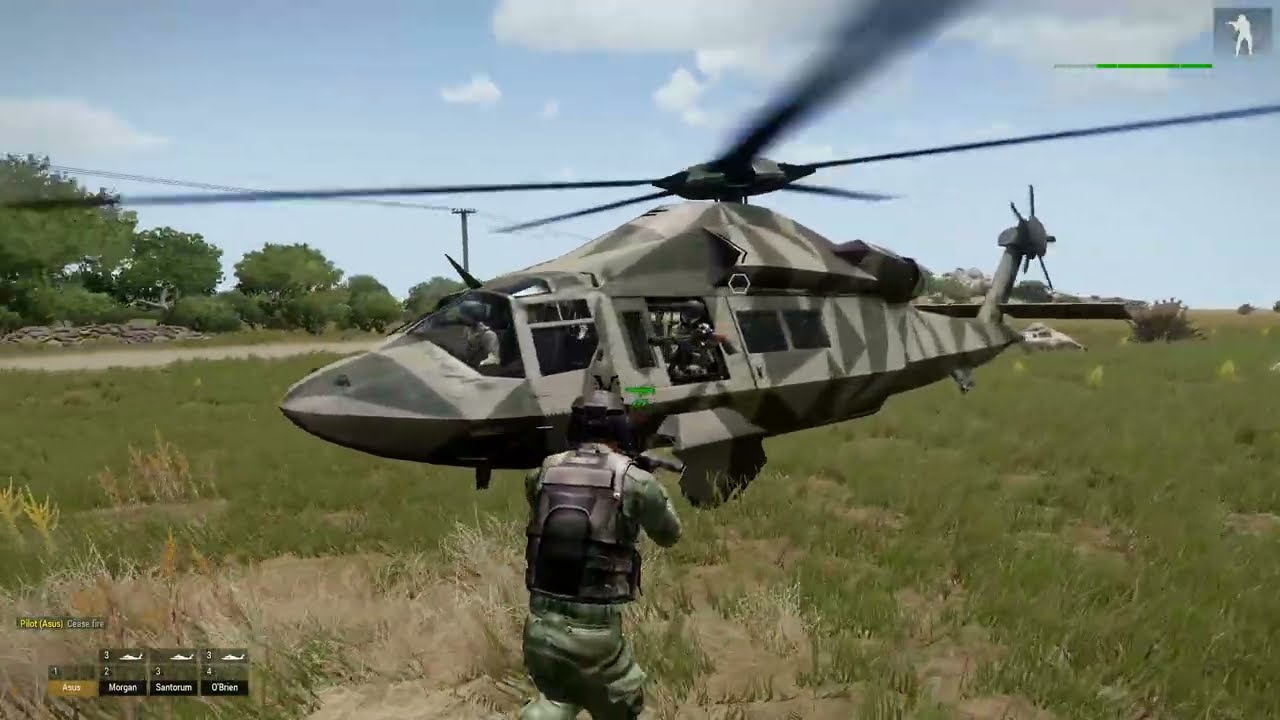 UH-80 Ghost Hawk on the Hunt !!