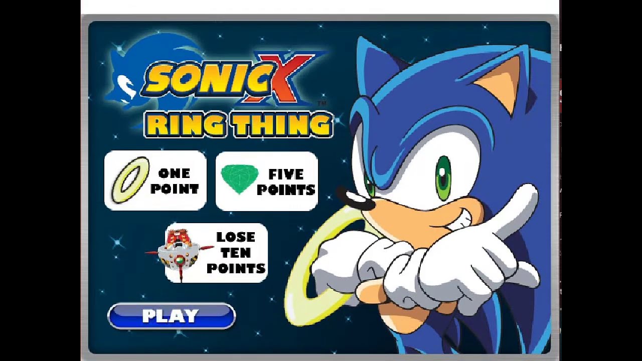 All the Sanics - Sonic X Ring Thing - 638 - 2004 (jam x & dumond's rmx)