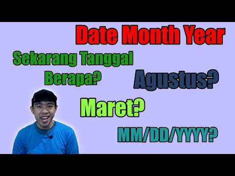 What Date Is It? (Indonesian Extra Learning #5)
