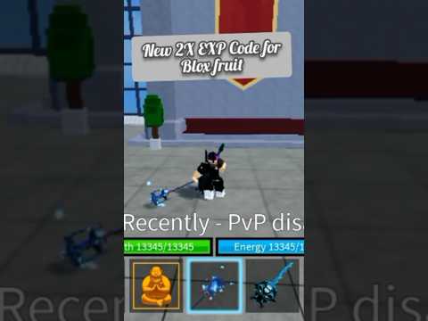 New Blox Fruit 2X EXP Code #bloxfruit​ #roblox​