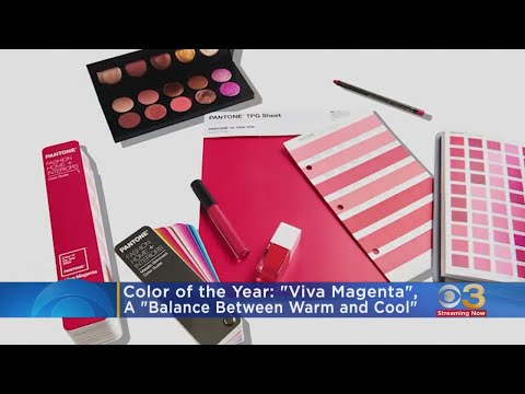 "Viva Magenta" is Pantone's 2023 Color of the Year