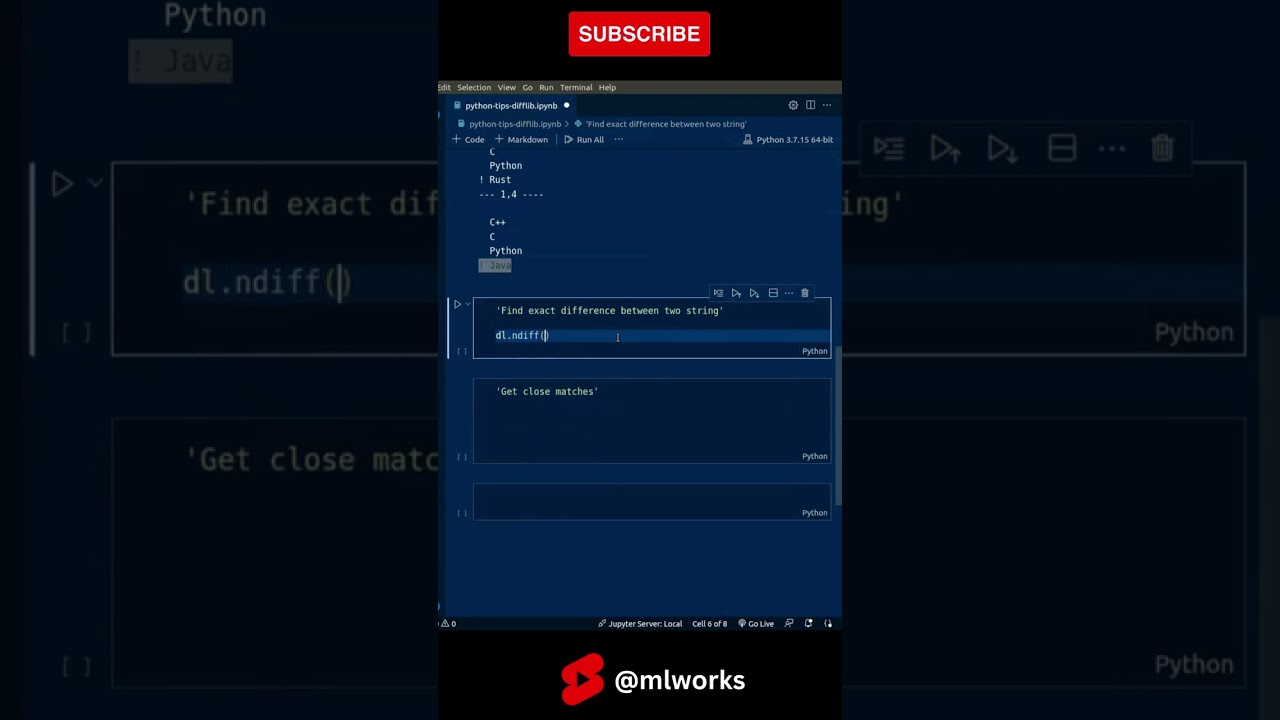 Python Difflib | Sequence Matching, Close matches, etc #shorts