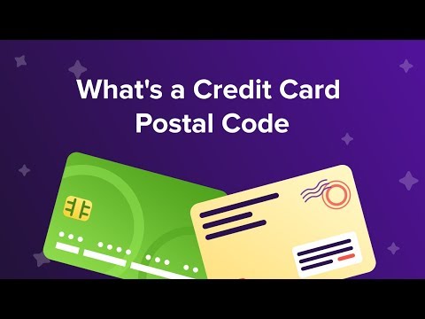 What's a credit card postal code?