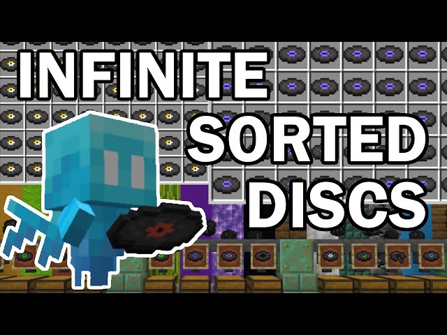 Automatic Music Disc Farm & Sorter - Using Allays Minecraft Map