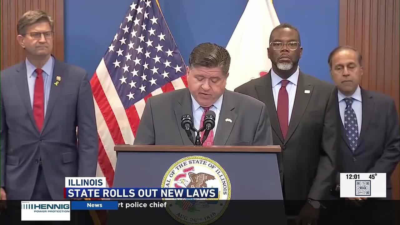 DOJ sues Illinois governor JB Pritzker, Kwame Raoul